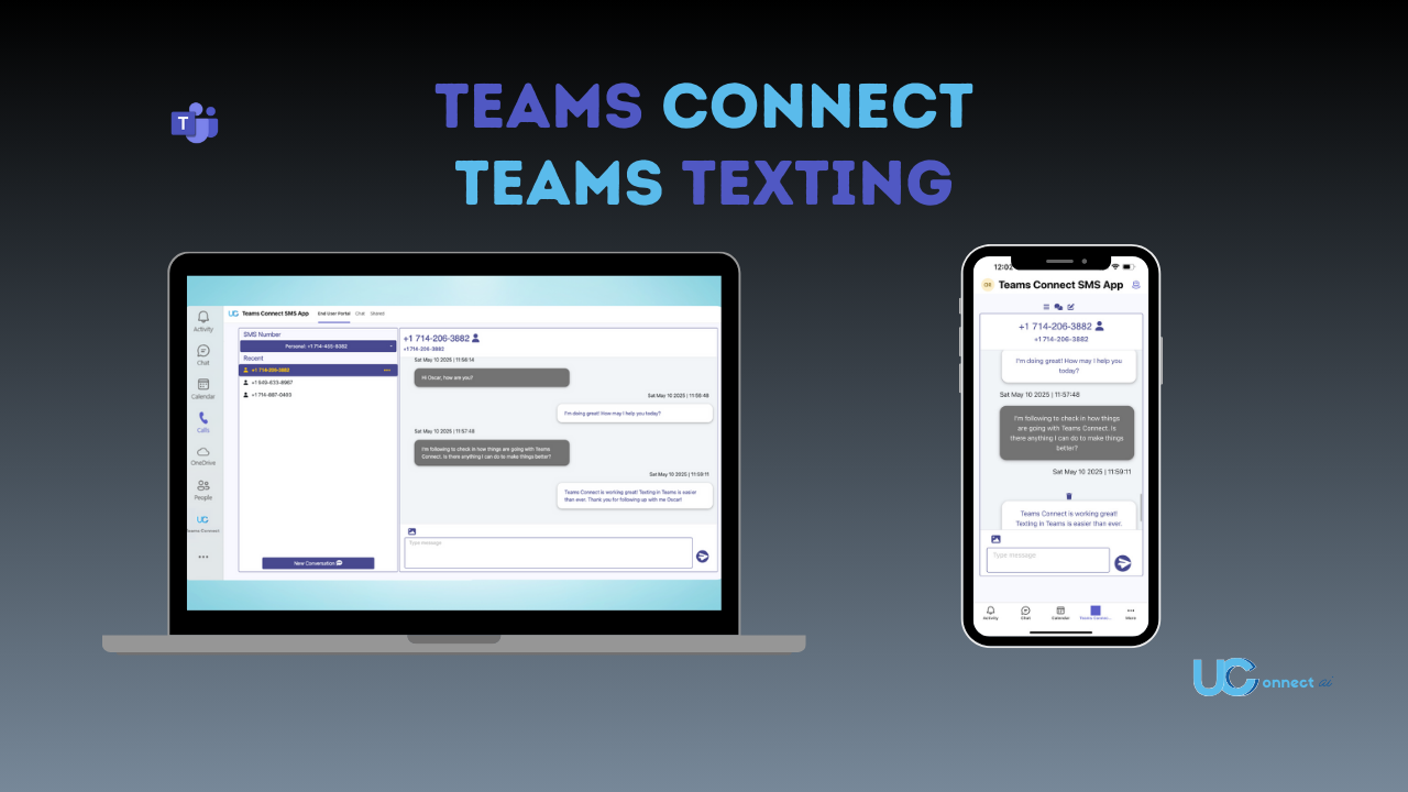 Texting in Microsoft Teams with Teams Connect - UCC Networks